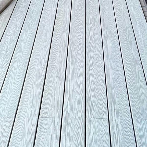 Quality 3D Composite Plastic Wood Deck Boards Leak Proof Composite Decking for sale