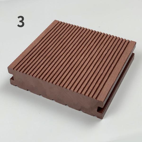 Quality WPC Wood Plastic Composite Floor Deck Board 2900mm Length Customized for sale