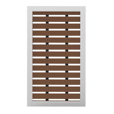 China Fireproof WPC Gate Panel Lightweight Composite WPC board for gates for sale