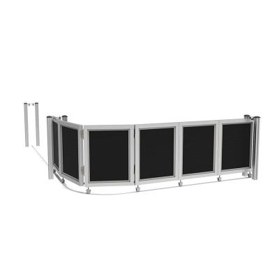China Fireproof WPC Gate Panel Lightweight Composite WPC board for gates for sale