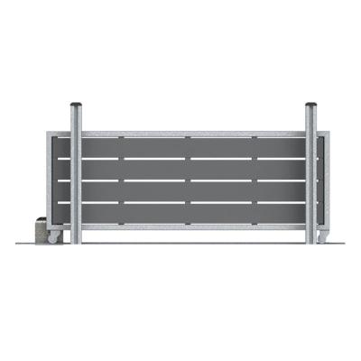 China Fireproof WPC Gate Panel Lightweight Composite WPC board for gates for sale