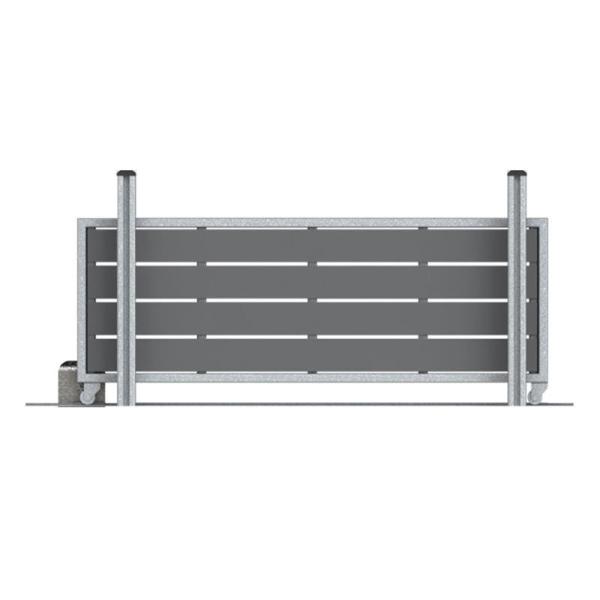 Quality High Privacy WPC Gate Panel Sturdy Custom WPC Panel Board ISO for sale