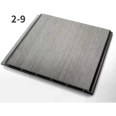 China Synthetic WPC Wall Cladding lightweight Wood Plastic Exterior Wall Cladding for sale