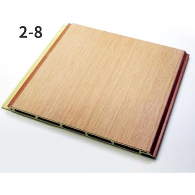 China Synthetic WPC Wall Cladding lightweight Wood Plastic Exterior Wall Cladding for sale