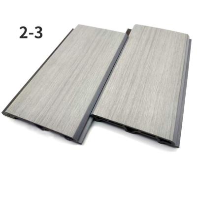 China Synthetic WPC Wall Cladding lightweight Wood Plastic Exterior Wall Cladding for sale