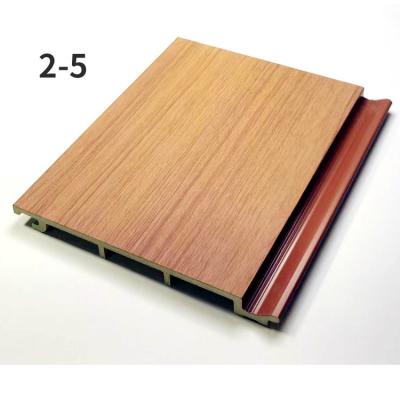 China Synthetic WPC Wall Cladding lightweight Wood Plastic Exterior Wall Cladding for sale