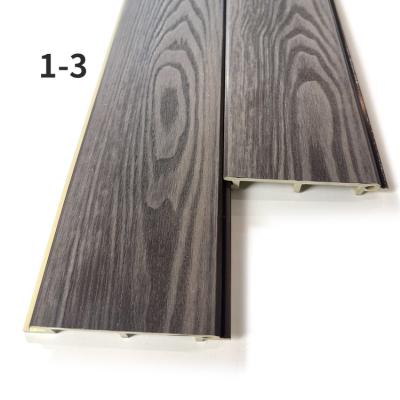 China Synthetic WPC Wall Cladding lightweight Wood Plastic Exterior Wall Cladding for sale
