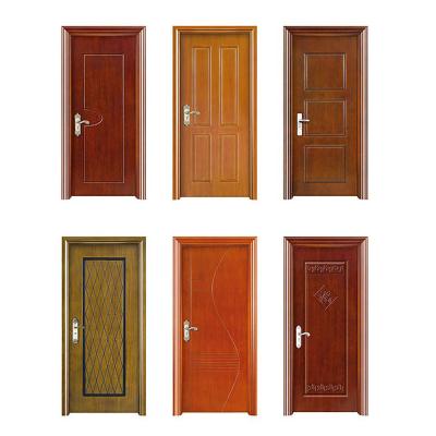 China Waterproof WPC Interior Doors Weather Resistant WPC Board Door for sale