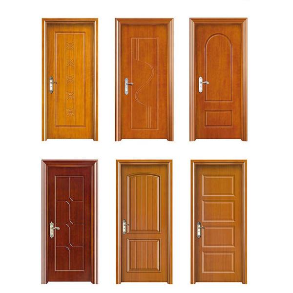 Exterior Waterproof WPC Door For Bedroom Termite Proof Thermal Insulation