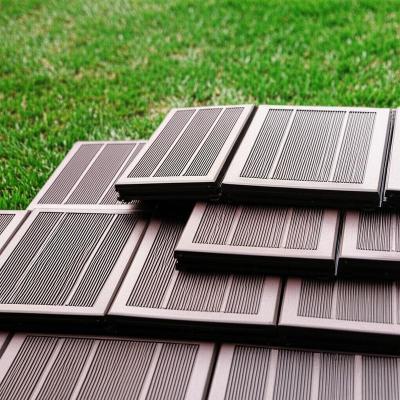 China Anti-Slip Wood-Plastic Composite Deck Tiles The Perfect Solution for Safe and Long-Lasting Outdoor Flooring for sale