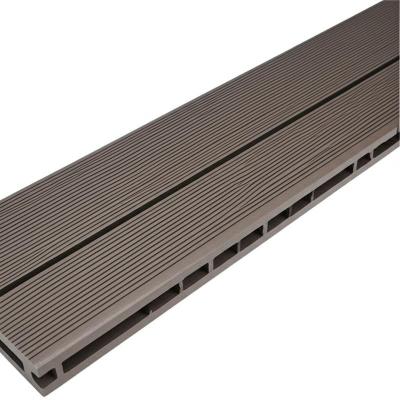 China Eco-vriendelijk WPC-dekpaneel voor een lange levensduur Ja UV-bestand 20 jaar Te koop