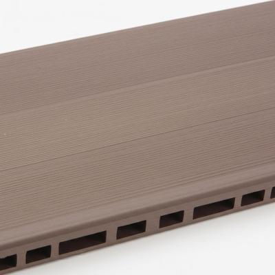 China Embossed WPC Decking Panel 3000mm X 140mm X 25mm with 20+ Years Longevity for Eco-Friendly Outdoor Flooring for sale