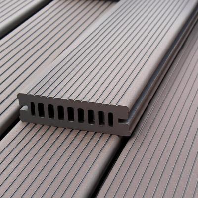 China 3000mm X 140mm X 25mm WPC Decking Panel with 20+ Years Longevity and Embossed Surface for Durable Outdoor Use for sale