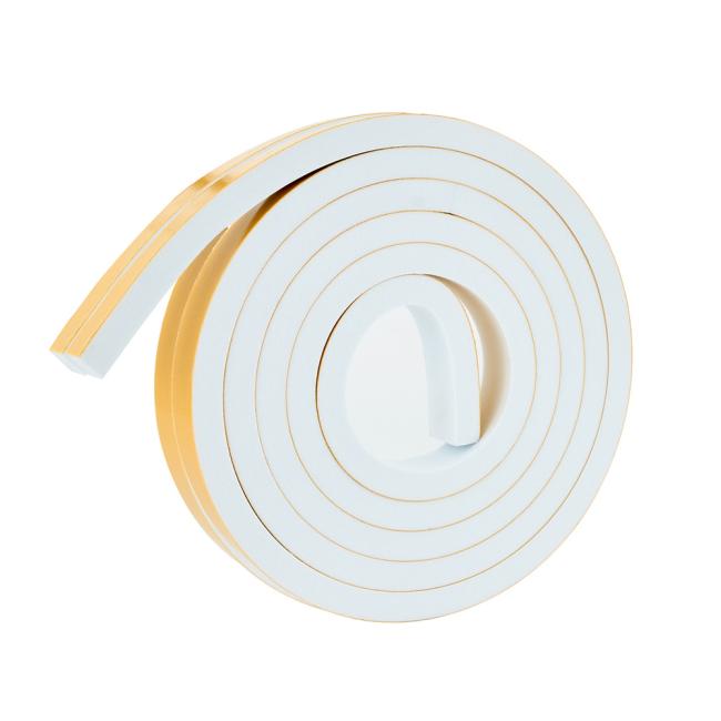 High Density Foam Weather Stripping For Insulating Door Frame Window Soundproof Self Adhesive
