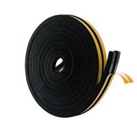 China EVA Foam Weather Stripping Self Adhesive 9x6mm Wind Insulation Tape for Doors Windows for sale