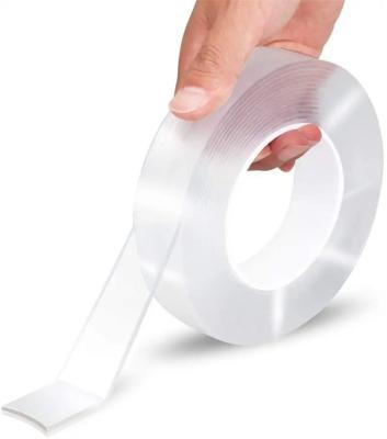 China Blow Up Balloon PVC Nano Removable Wall Mounting Tape Water Activated for sale