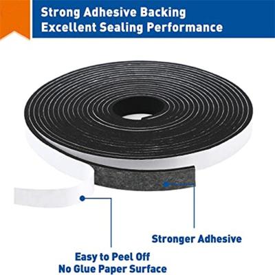 China ‎5 Ounces Closed Cell Thick Foam Weather Stripping Length 26ft for sale