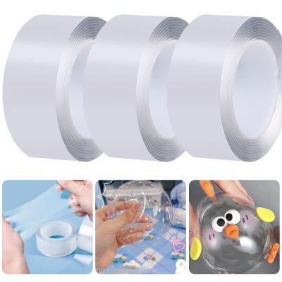China Reusable Double Sided Adhesive Traceless Tape 1M 2M 3M 5M for sale