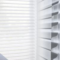 China Bedroom Elegant Blinds Shangri La Horizontal Pattern Waterproof for sale