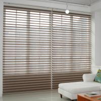 China Blackout Fabric White Kitchen Roller Blind Waterproof Horizontal Pattern for sale