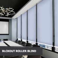 China Polyester Material Roller Curtain Blind For Advertisement Print Logo for sale