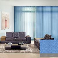 China Decorative Vertical Intelligent Window Blinds Polyester Material for sale