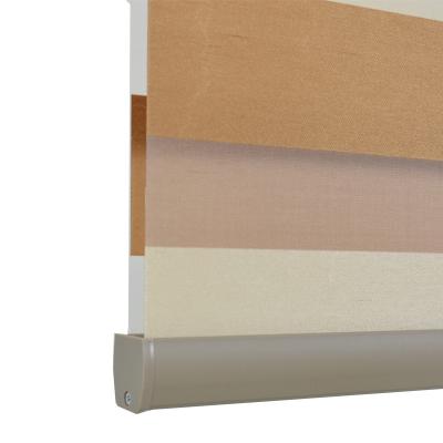 China Material inteligente da tela das cortinas de janela do manual da dupla camada para interno à venda