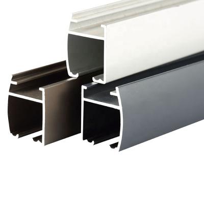 Cina singole rotaie e barretta di tenda di alluminio dell'aliante nano resistente senza cordone del soffitto ultra in vendita