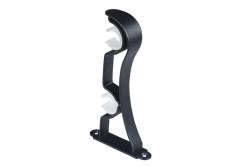 Cina Tenda a forma di U Rod Fixed Curtain Rod Bracket di prezzo basso 25mm in vendita