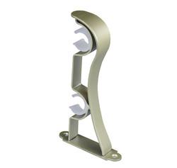 Cina Tenda a forma di U Rod Fixed Curtain Rod Bracket di prezzo basso 25mm in vendita