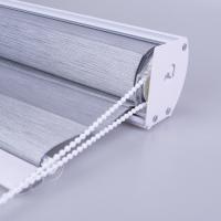 China Day Night Intelligent Window Blinds Double Layer Zebra Style With Smart Control for sale