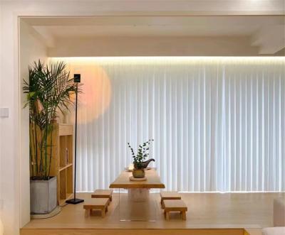 Cina Ciechi verticali bianchi del PVC di stile moderno per Windows respirabile in vendita