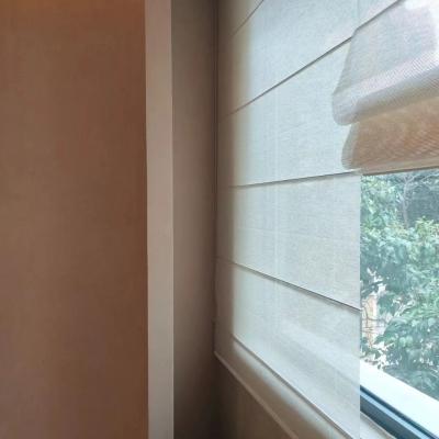 Cina Camera da letto elettrica di Roman Shades For Living Room del modello orizzontale in vendita