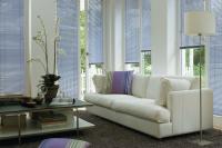 China Customized Cordless Horizontal Removable Blinds For French Windows for sale