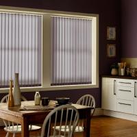 China Manual Stick Drawstring Type Window Vertical Blinds Anti - Mildew for sale