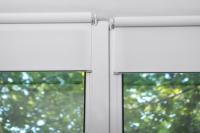China Ordinary Semi Blind Fabric Roller Window Blinds Moisture Resistant for sale