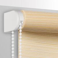China Made in China from aluminium + 100% ployster manual pull bead roller shutter for sale