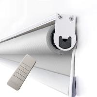 China Day Night Intelligent Window Blinds Double Layer Zebra Style With Smart Control for sale
