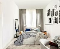 China Full Shading Dreamy Curtains Modern And Minimalist Solid Color for sale