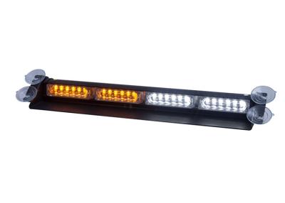 China 12 voltios luces llevadas ambarinas y blancas de 24W del visera de emergencia con el montaje de la ventosa en venta