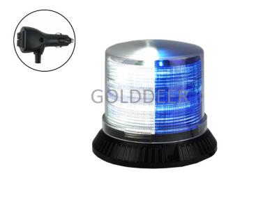 中国 12W 車のシガーのプラグが付いている青い白 LED のストロボの合図の光 販売のため