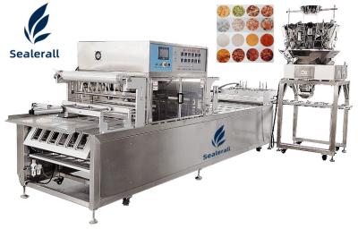 China Vegetable Durable Weight Filling System Weighing Packing Machine Easy To Operate for sale