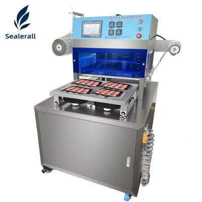 China Vertical Expansion 304 Stainless Steel Pneumatic Tray Sealer for Fully Automatic Cup Sealing for sale