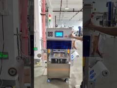 Programmacontrole van de beveiligde potkapverzegelingsmachine
