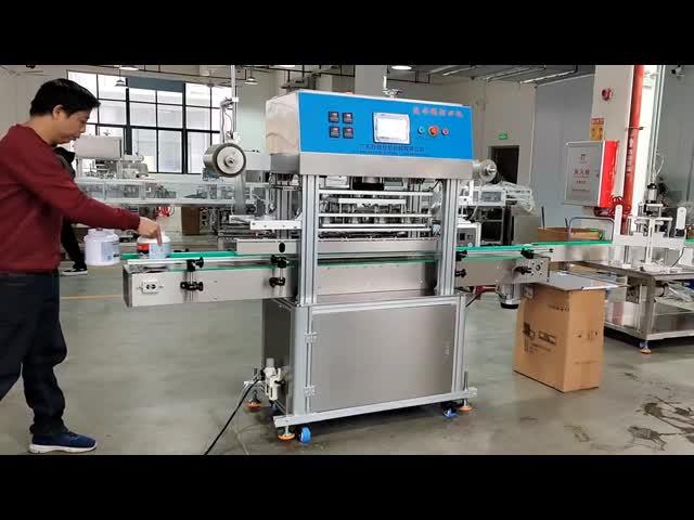 El sellador de bandejas de frascos de plástico nuevo más máquina de sellado totalmente automática uno de cada seis -1
