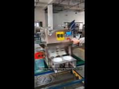 220v stainless steel bowl tray sealer fully automatic sealing machine