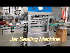 2000w stainless steel jar packing machine plastic jar sealing machine