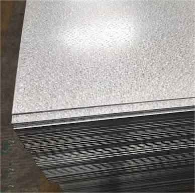Quality Dx53d Z150 4x8 Flat Galvanized Steel Sheet Plate Metal Roll 24 Gauge for sale