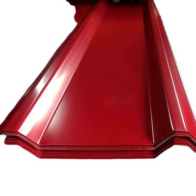 中国 0.8mm AZ30-AZ40 塗装された色金属 Gi Ppgi 屋根板 波紋鋼 販売のため