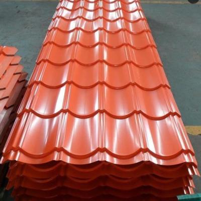 China Soft Hardness Corrugated Galvanized Carbon Steel Roofing Sheet with Hardness Soft for sale